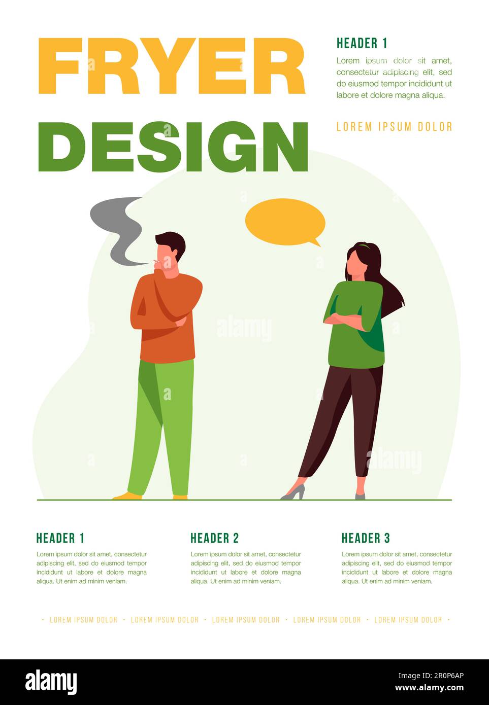 Concept smoking tobacco woman Stock Vector Images - Alamy