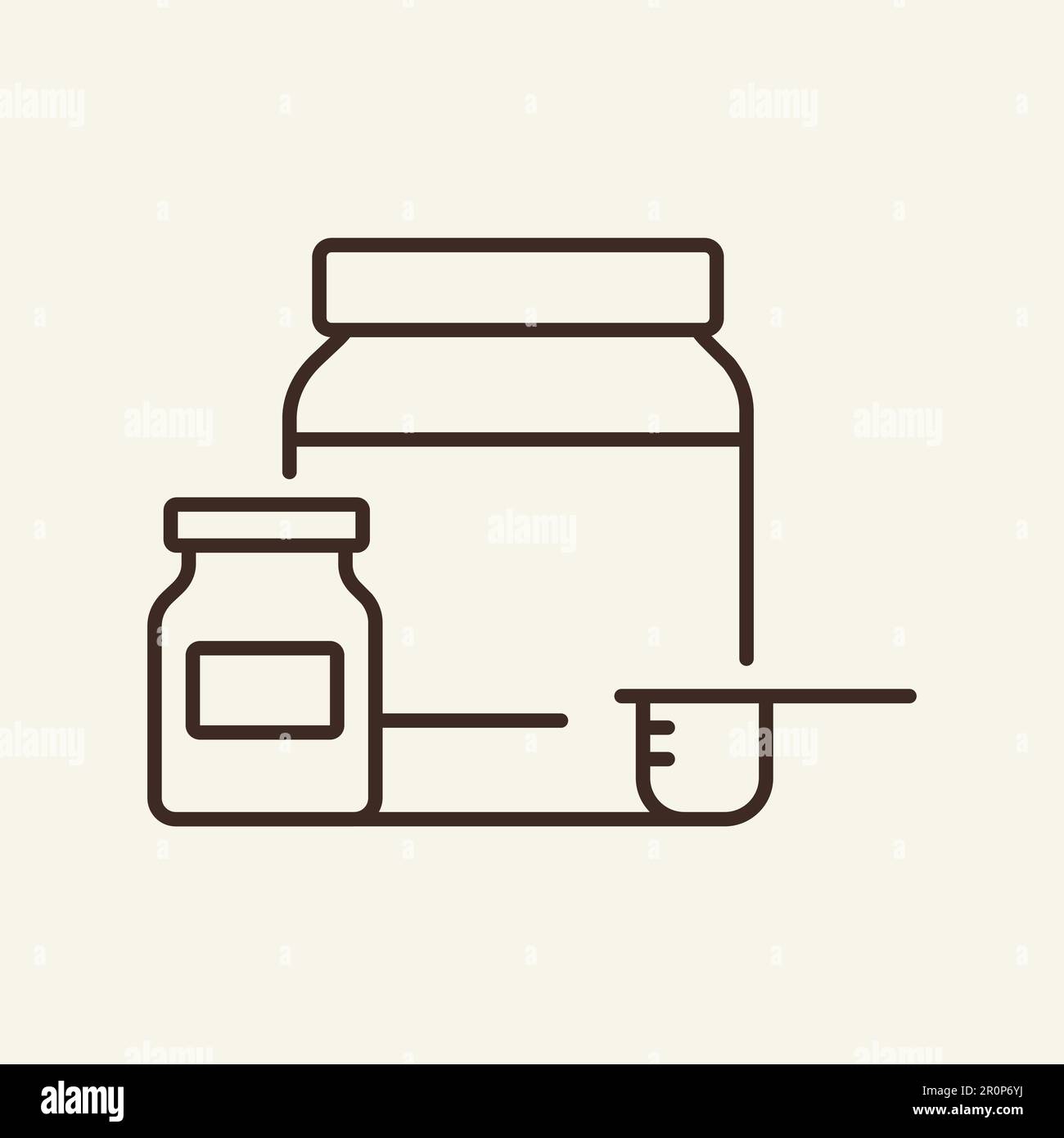 Weight training supplements in Stock Vector Images - Alamy