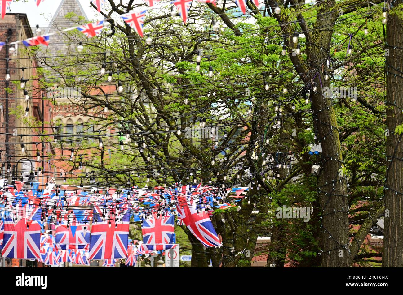 United Kingdom flags Stock Photo - Alamy