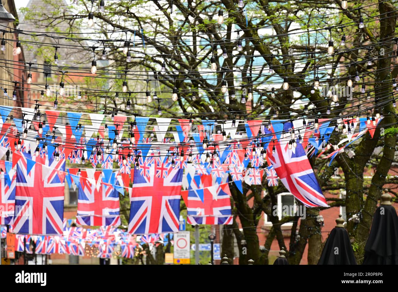 United Kingdom flags Stock Photo - Alamy