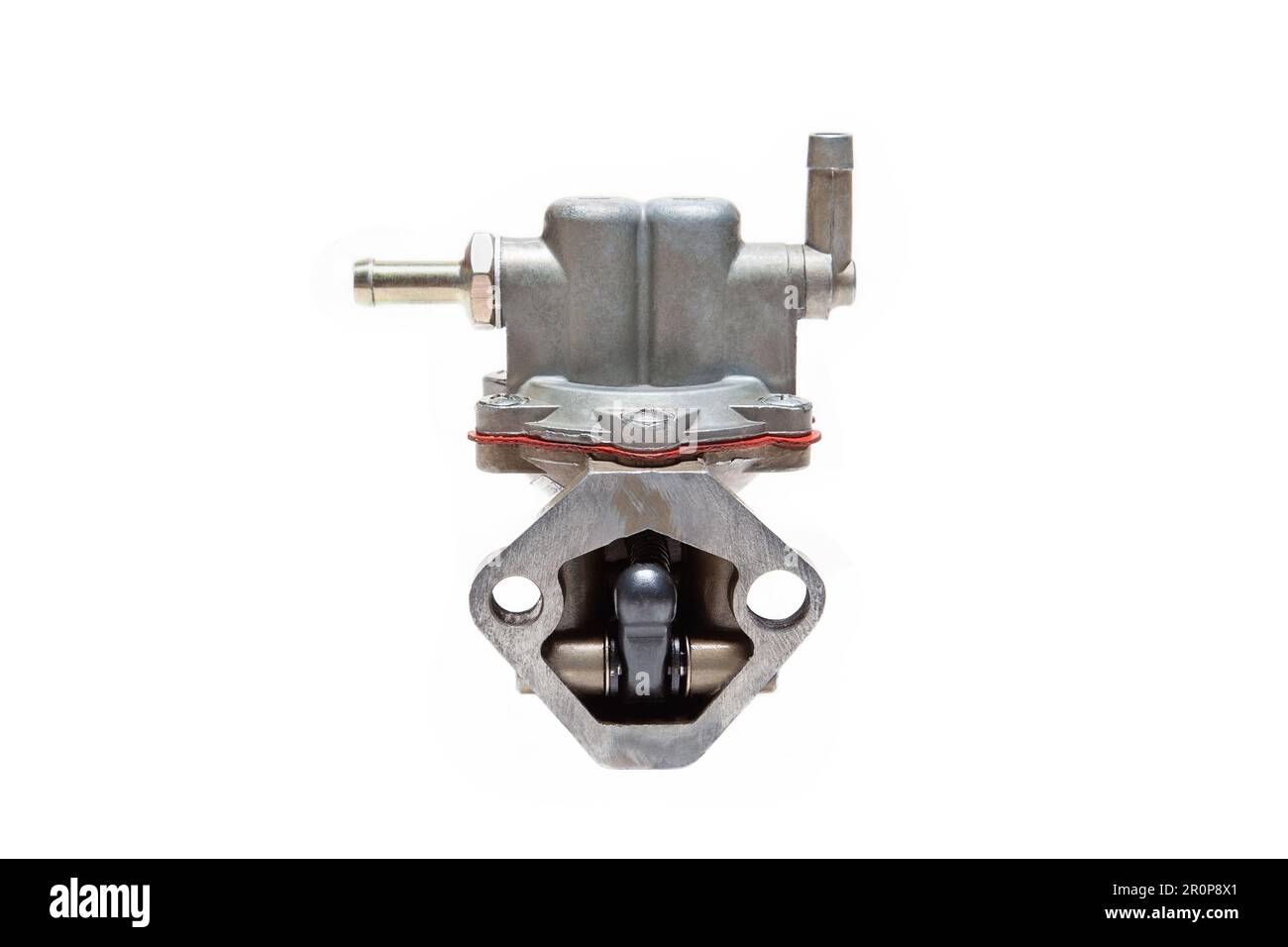 Fuel pump on a white background, spare parts Stock Photo - Alamy