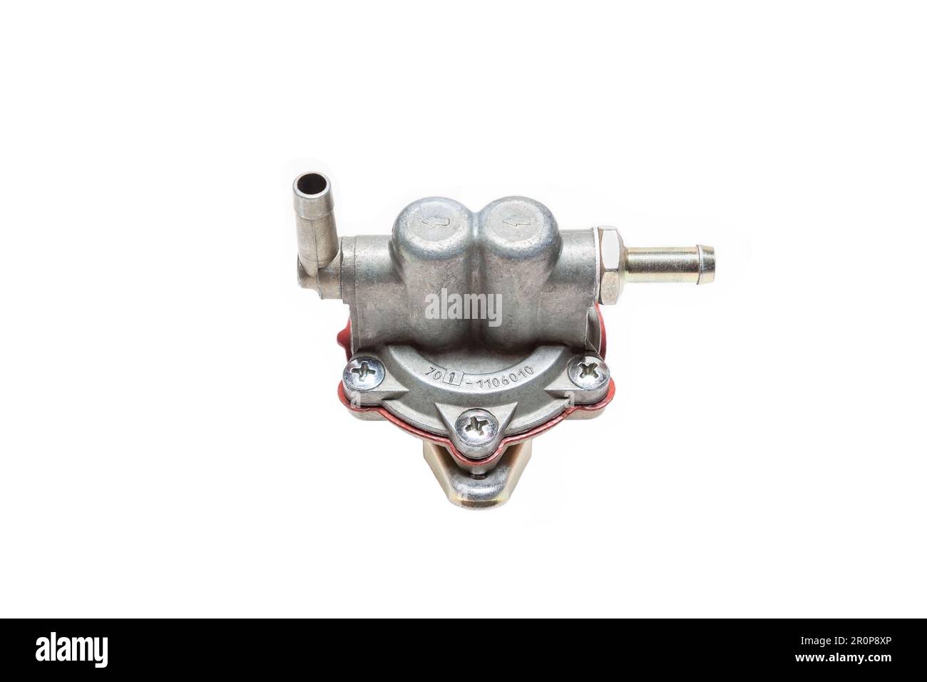 Fuel pump on a white background, spare parts Stock Photo - Alamy