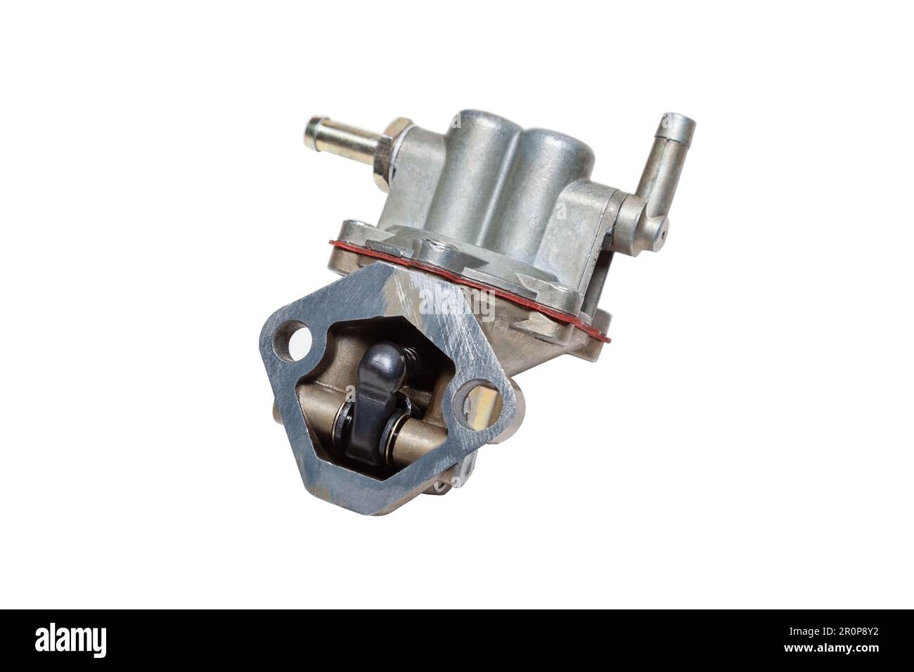 Fuel pump on a white background, spare parts Stock Photo - Alamy