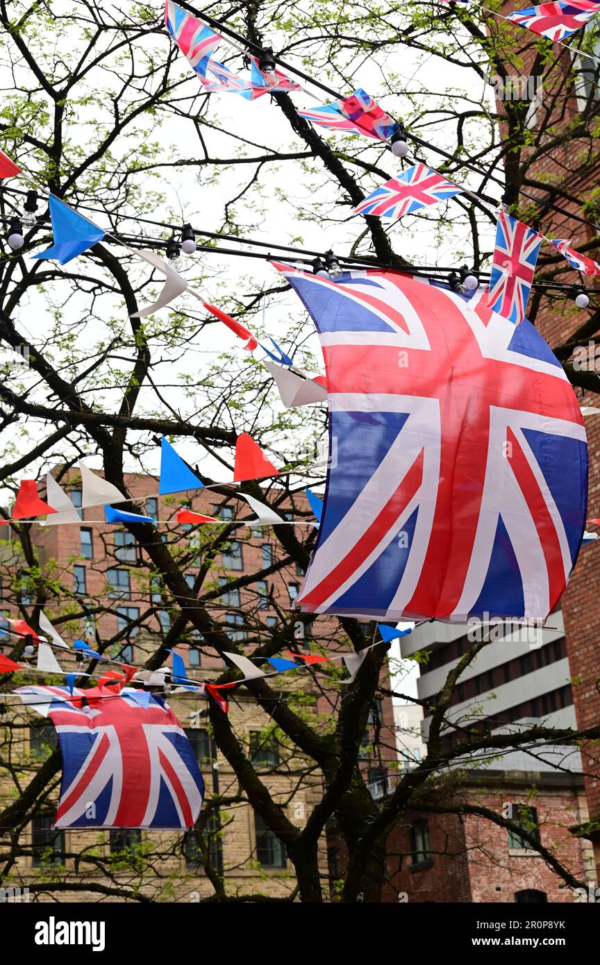 United Kingdom flags Stock Photo - Alamy
