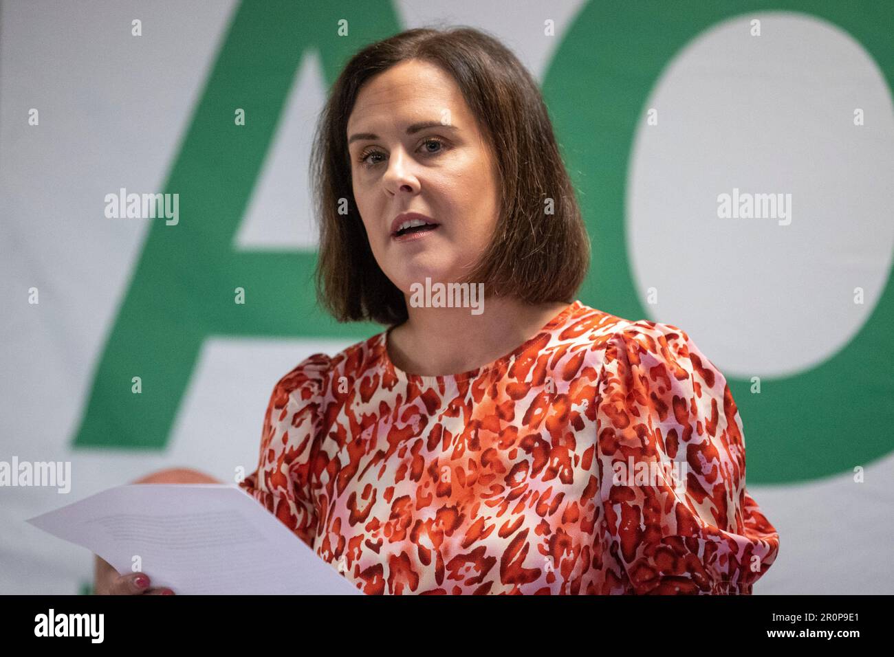 Aontu's candidate Gemma Brolly during the party's local government ...