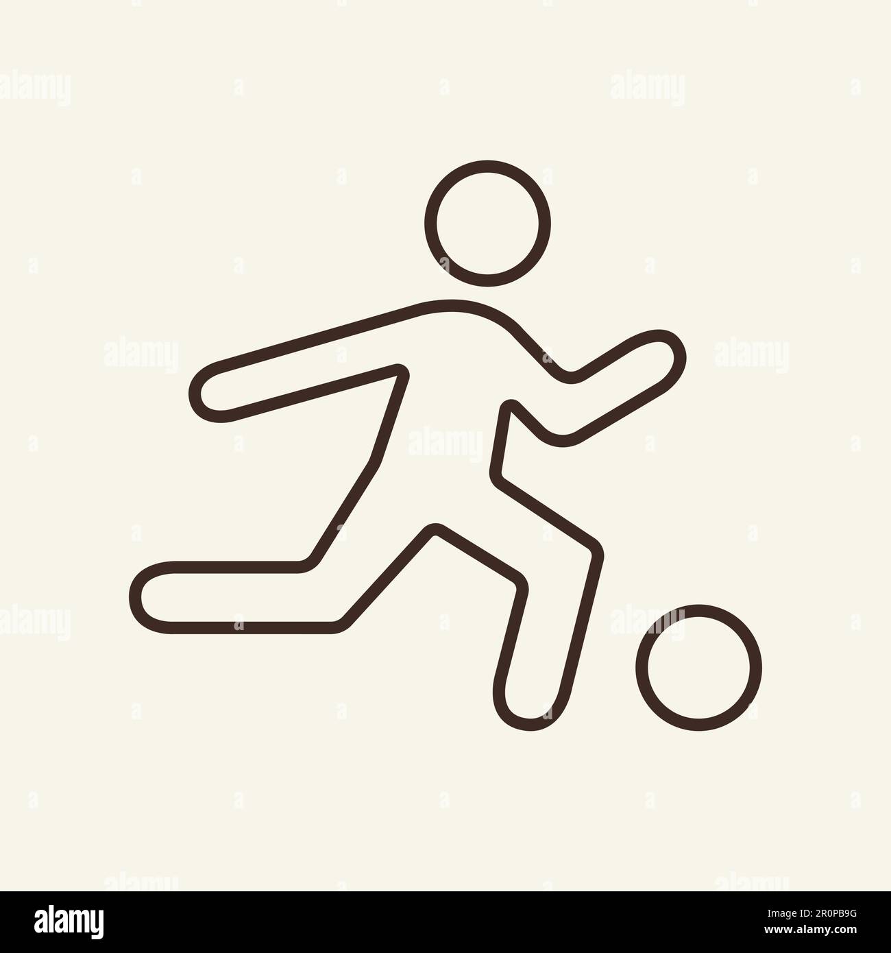 Icon footballer hi-res stock photography and images - Alamy