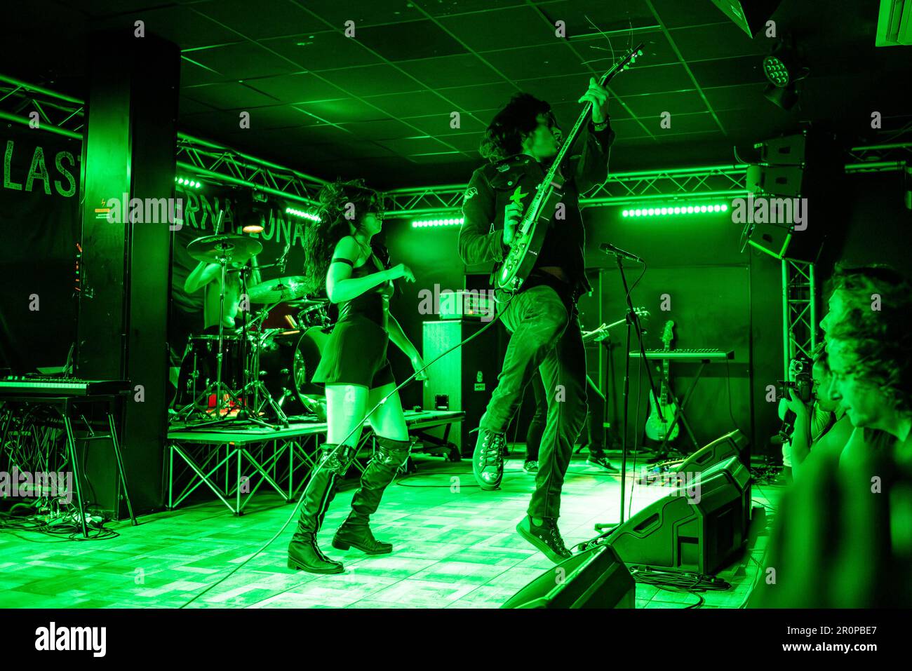 Edgey Pires and Delila Paz(The Last Internationale Stock Photo - Alamy