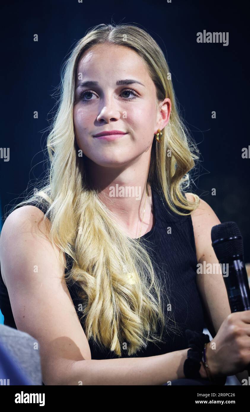 Hamburg, Germany. 09th May, 2023. Giulia Gwinn, soccer player (FC ...
