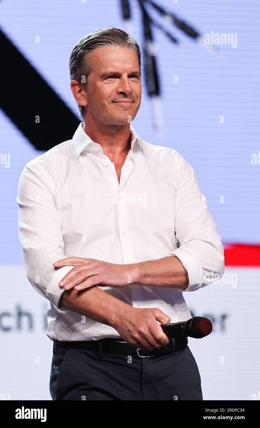 Hamburg, Germany. 09th May, 2023. Markus Lanz, presenter and journalist ...
