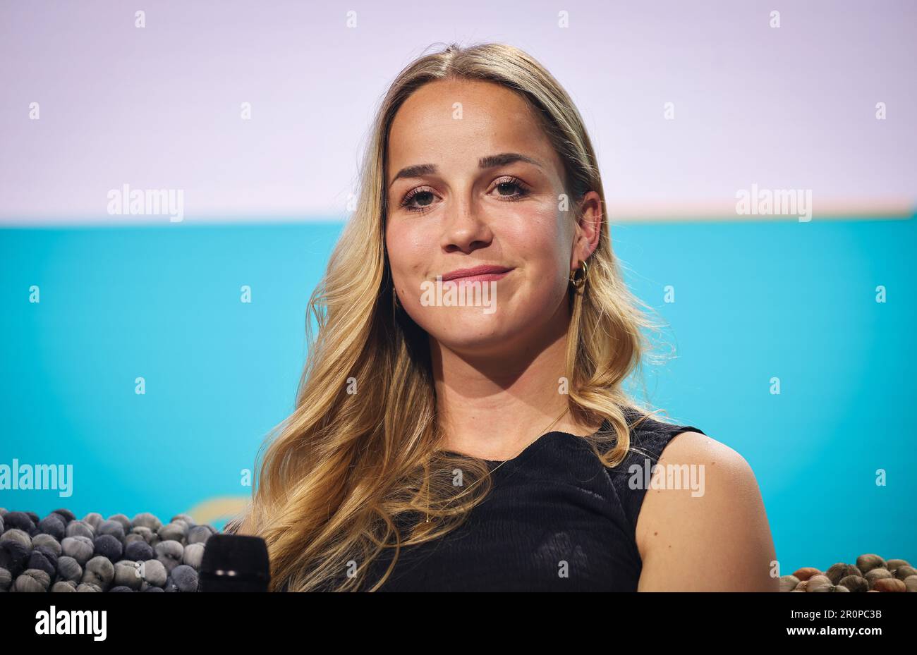 Hamburg, Germany. 09th May, 2023. Giulia Gwinn, soccer player (FC ...