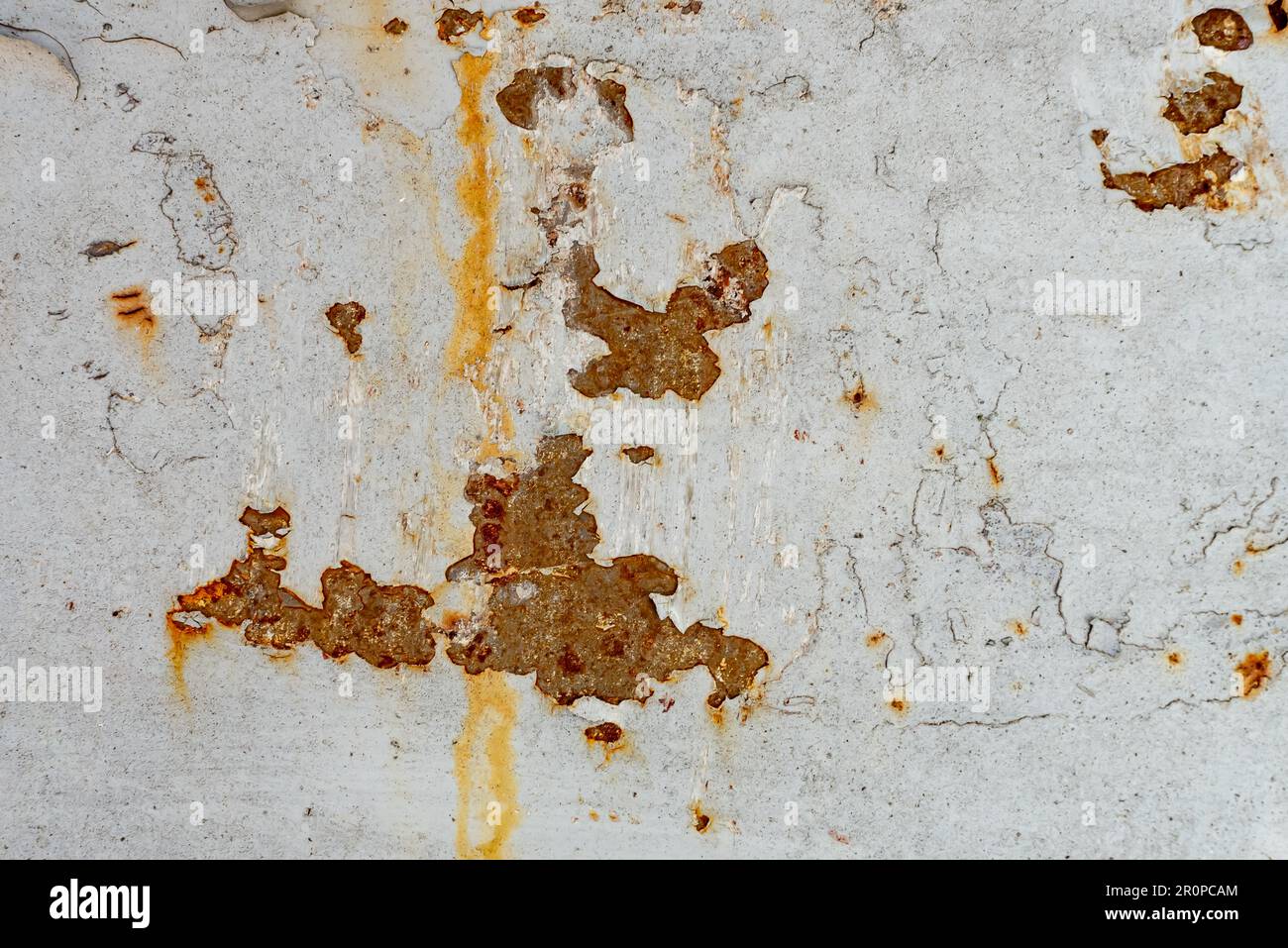 Cracked paint on metal surface. Metal texture with rust Stock Photo - Alamy