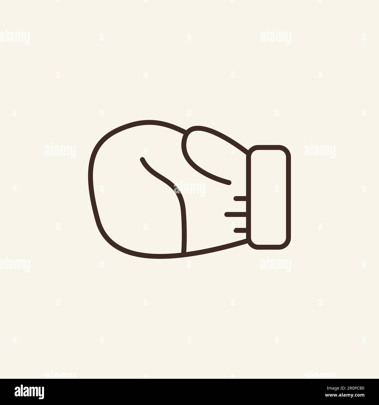 Boxing pictogram hi-res stock photography and images - Alamy