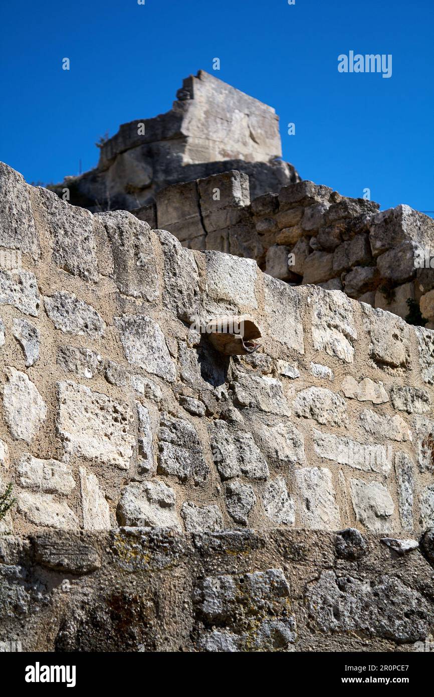 The ruins of the ancient city of mycenae hi-res stock photography and ...