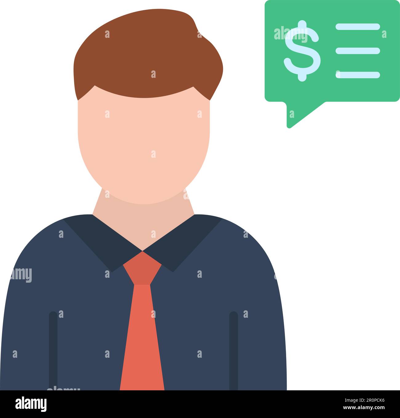 Trader icon vector image. Suitable for mobile application web ...