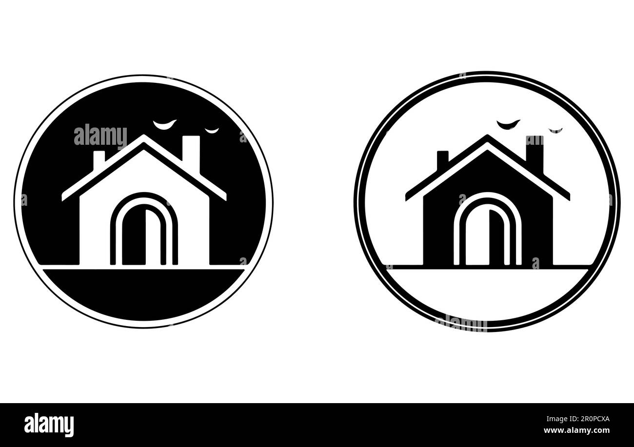 Black Home Icons For Website