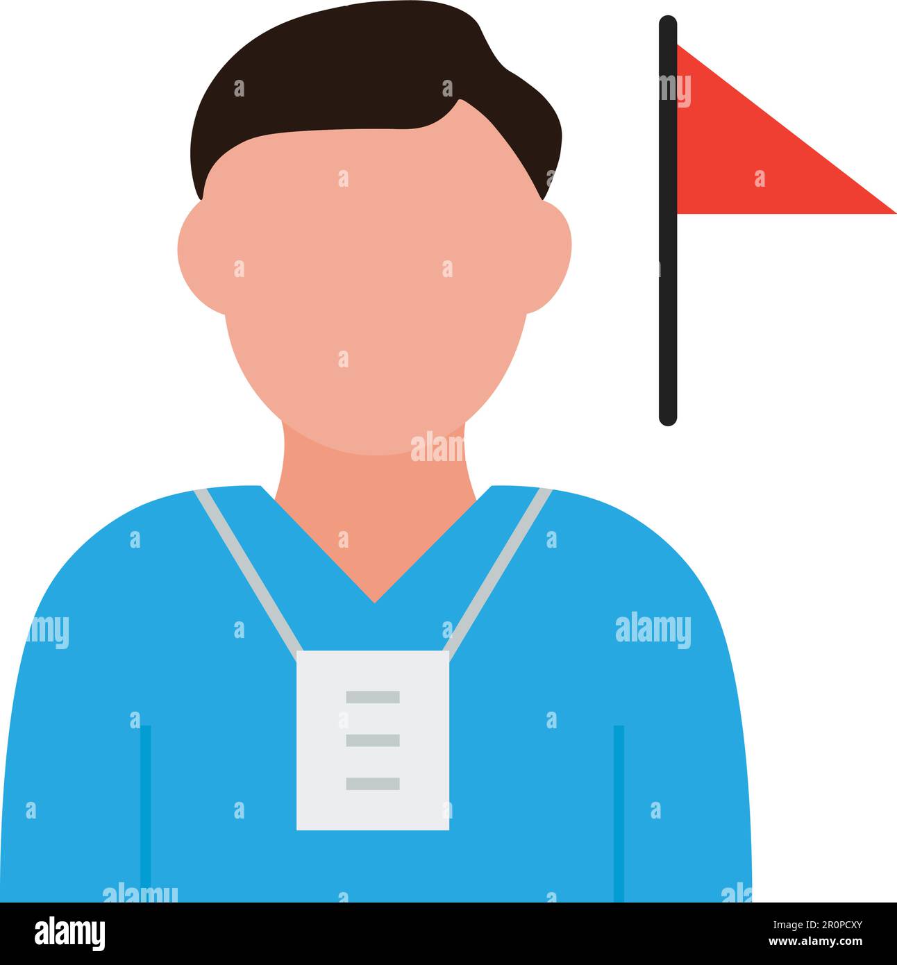 Tour Guide icon vector image. Suitable for mobile application web ...