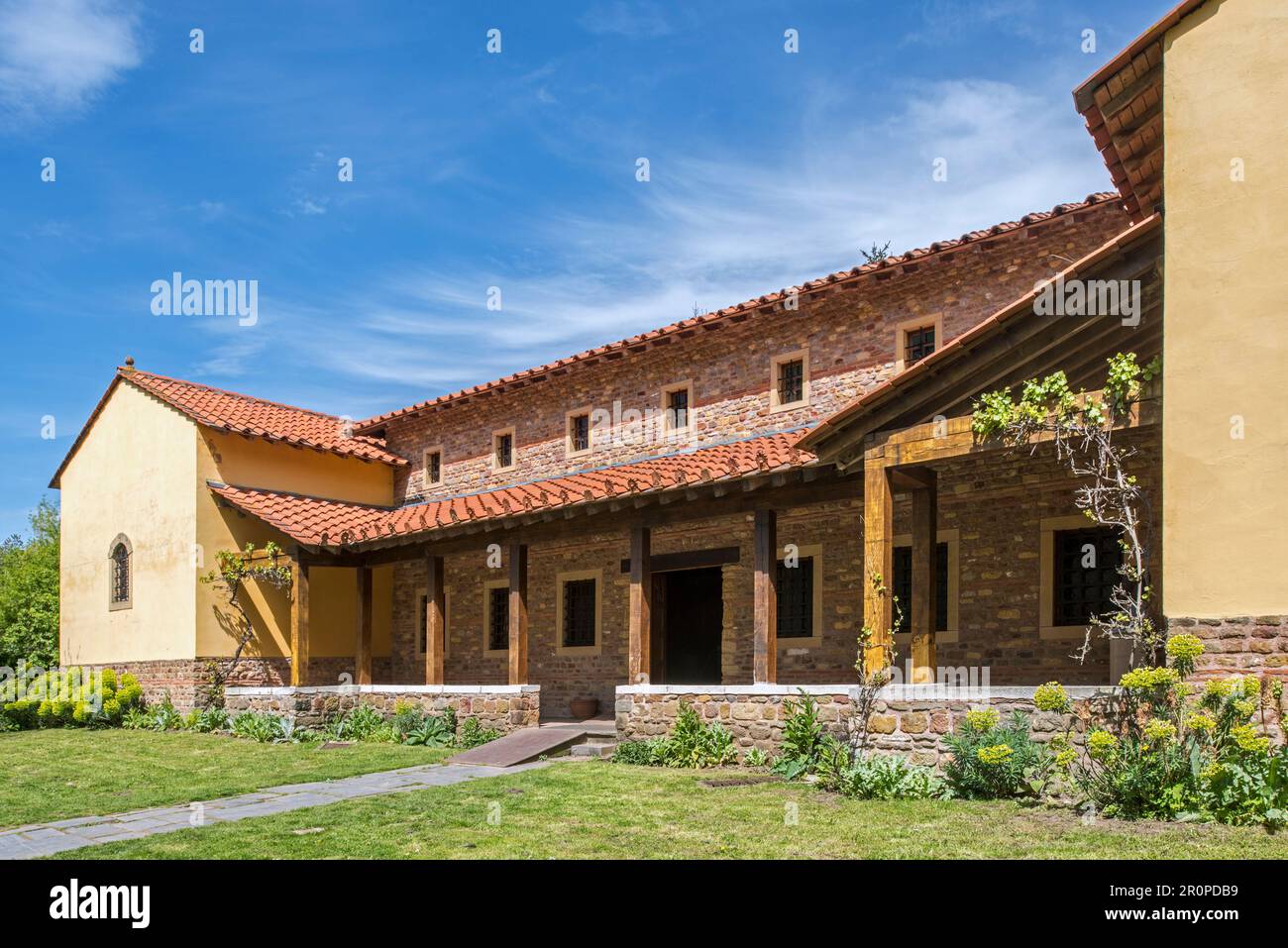 Roman house reconstruction hi-res stock photography and images - Alamy