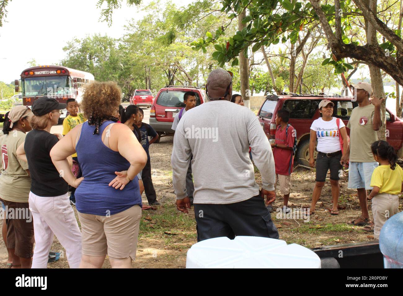PUNTA GORDA, BELIZE - August 22, 2015 town clean up day - Tropic Air ...