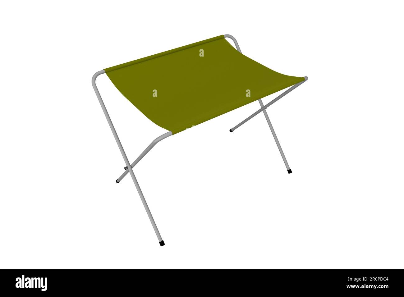 realistic camp chair 3D rendering Stock Photo - Alamy