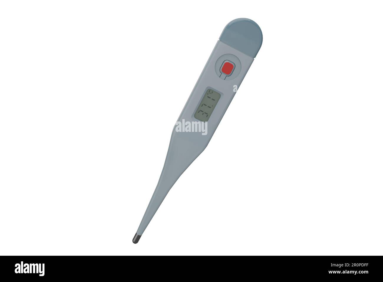 3d rendering realistic electronic medical thermometer Stock Photo - Alamy