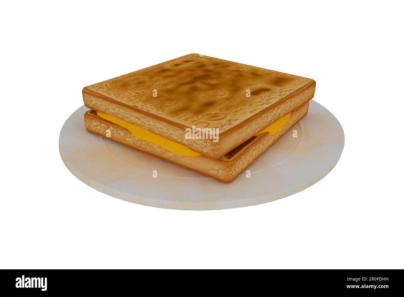Grilled cheese sandwich melted Cut Out Stock Images & Pictures - Alamy