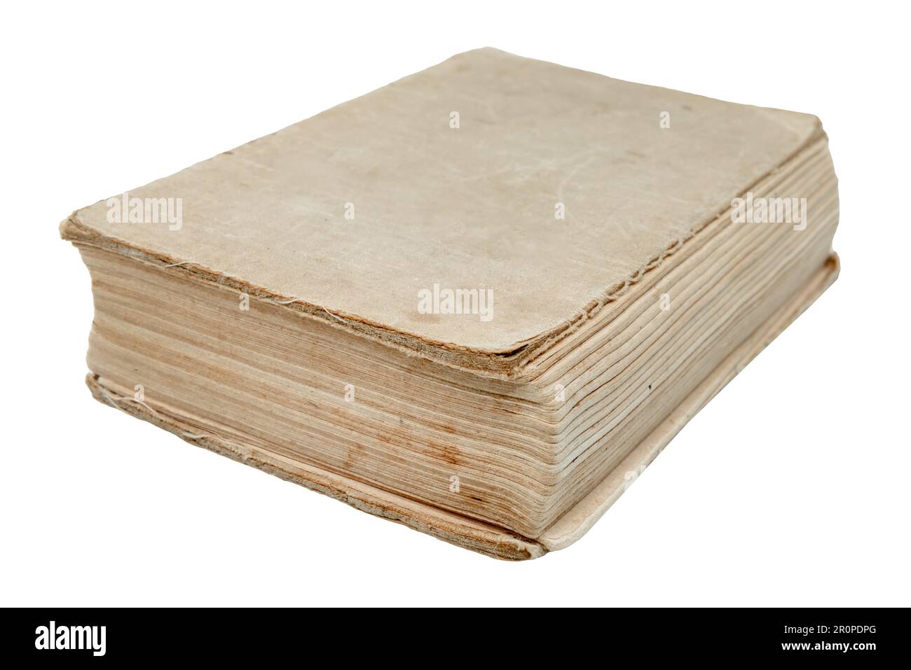 An old yellowed book. retro book Stock Photo - Alamy