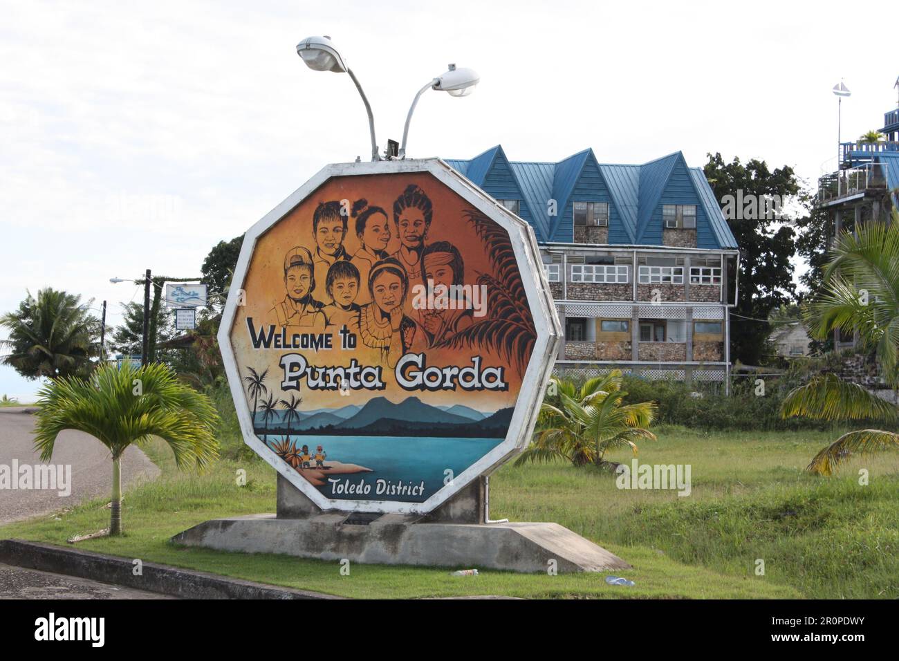 Belize city belize tourism village hi-res stock photography and images - Alamy