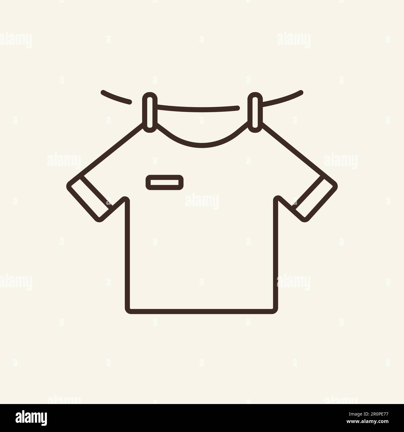 Drying line icon Stock Vector Image & Art - Alamy