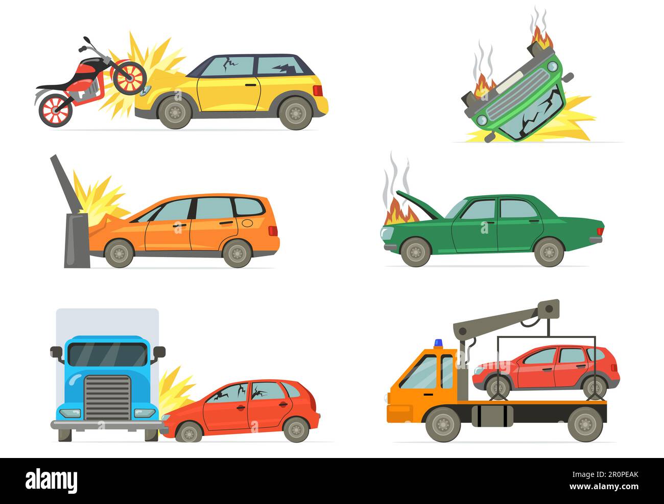 Crashes Cut Out Stock Images & Pictures - Alamy