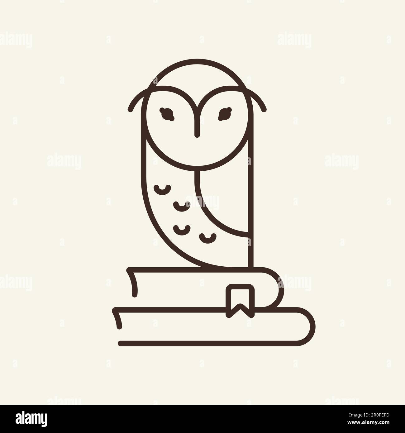 Owl line icon Stock Vector Image & Art - Alamy