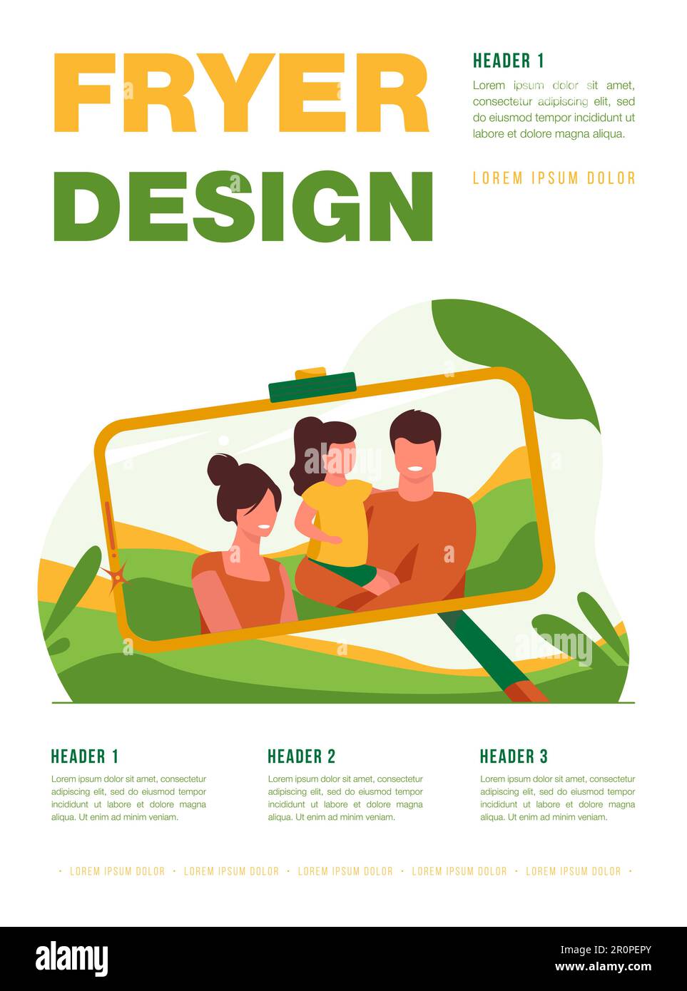 Taking photo of family Cut Out Stock Images & Pictures - Alamy