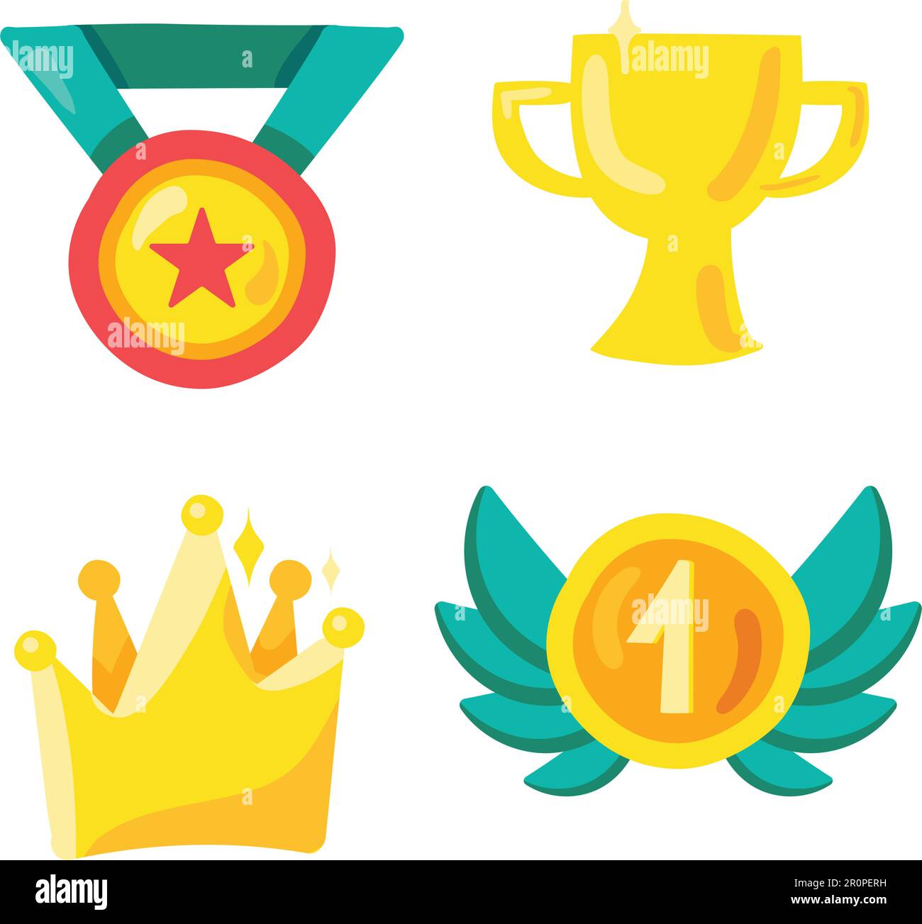 Award and winner symbol in sport, show business and life. Vector Stock ...