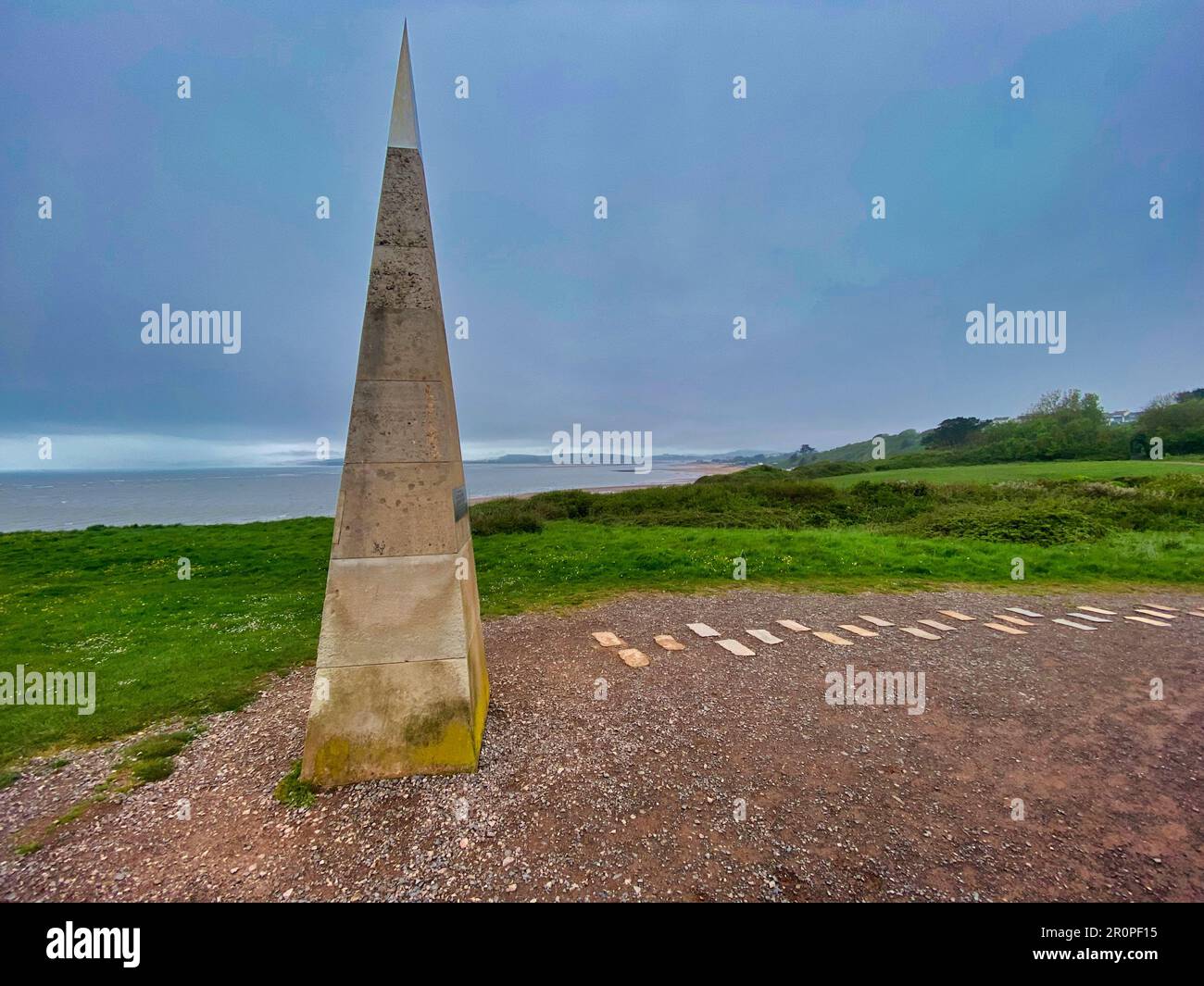 Exmouth devon geoneedle hi-res stock photography and images - Alamy