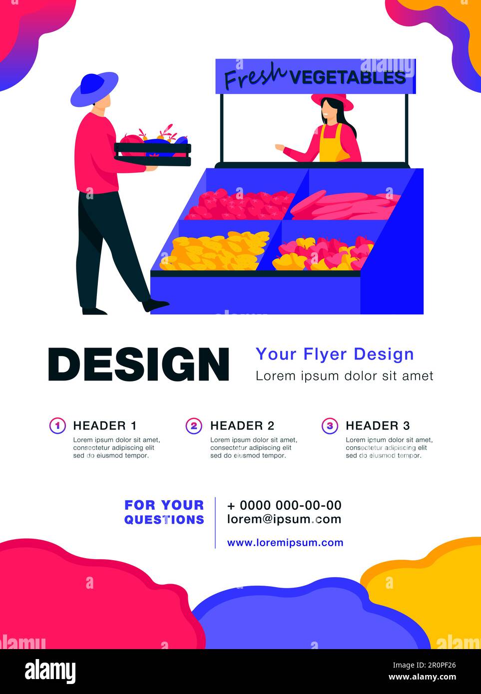 Woman selling vegetable vegetables local Stock Vector Images - Alamy