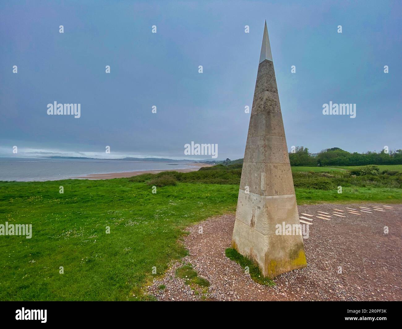 Exmouth devon geoneedle hi-res stock photography and images - Alamy