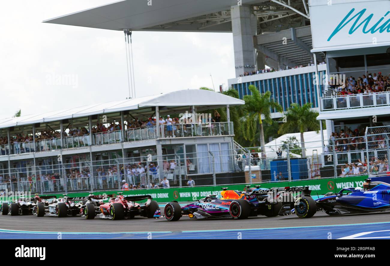 Formula 1 miami start hi-res stock photography and images - Alamy