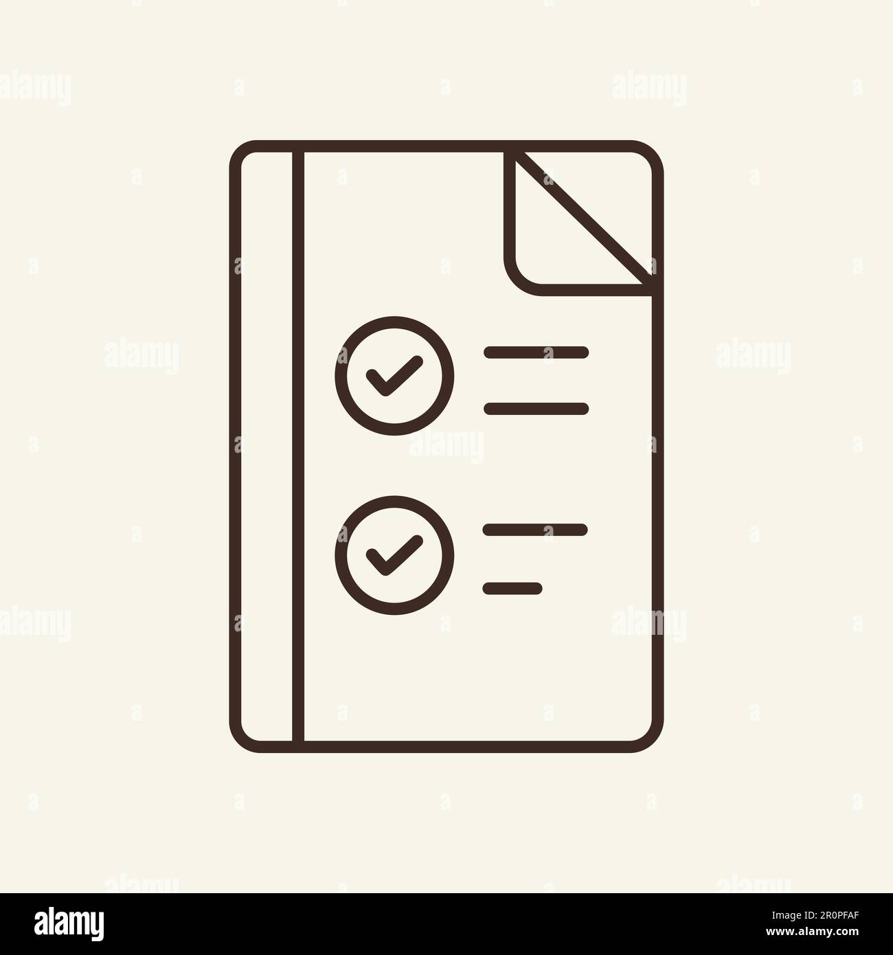 Quiz thin line icon Stock Vector Images - Alamy