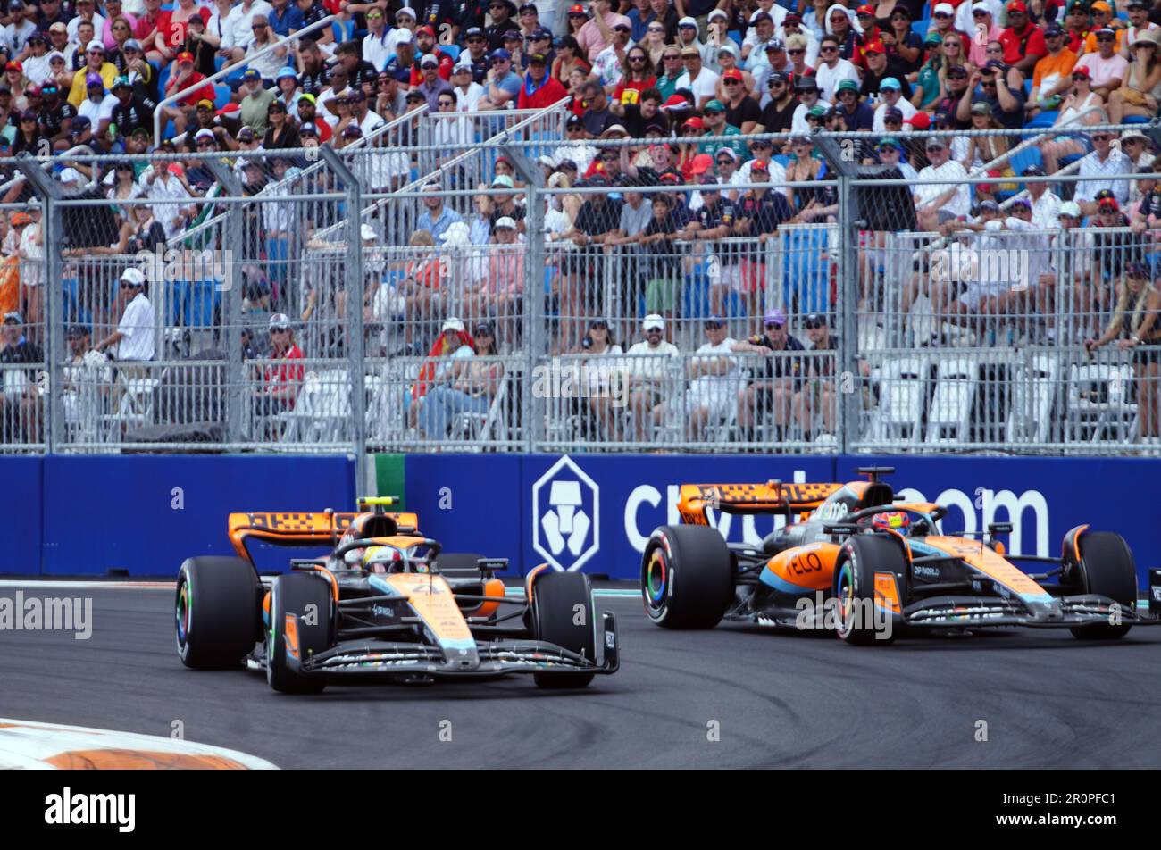 Miami, USA. 07th May, 2023. MIAMI, Florida, USA 07. May 2023; #81 Oscar ...