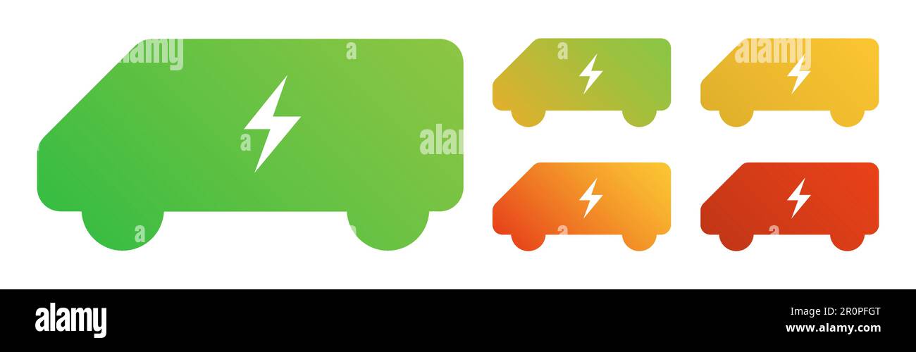 Vehicle charge level. A sign an energy station. Ecological fuel icon ...