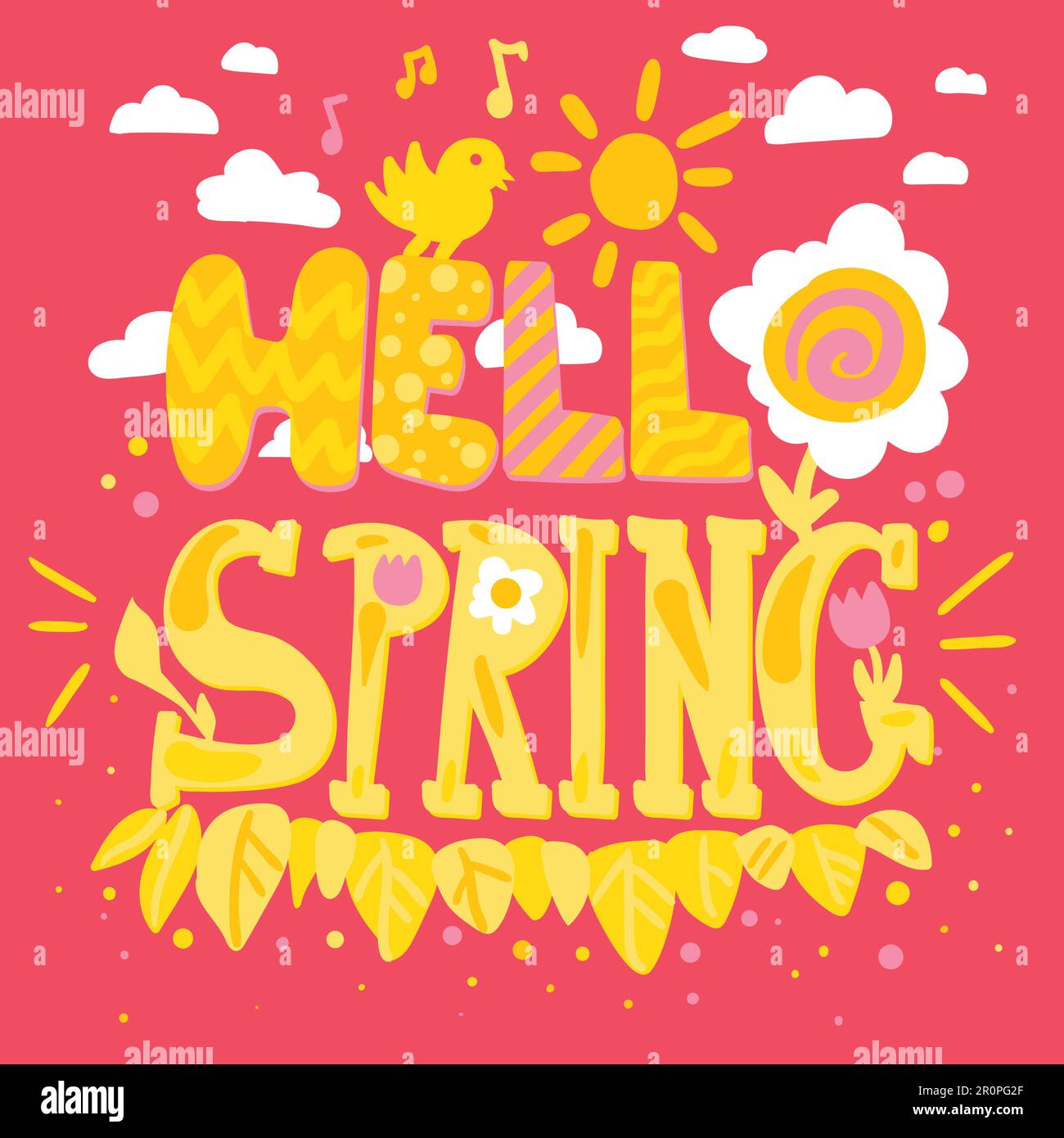 Hello melody Stock Vector Images - Alamy