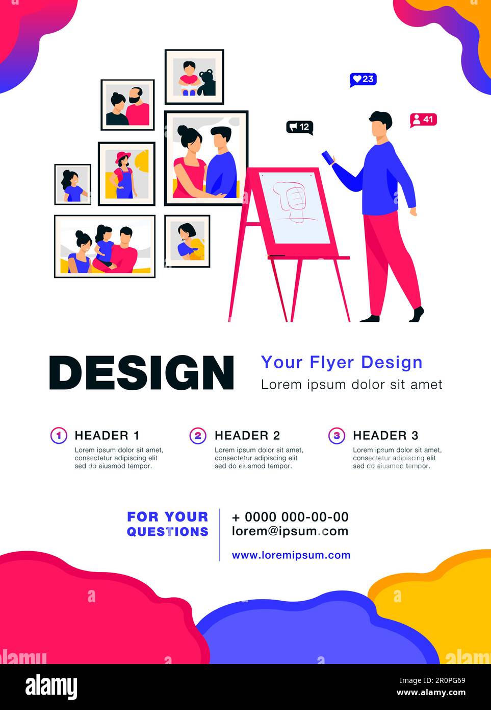 Artist working in his studio Stock Vector Image & Art - Alamy