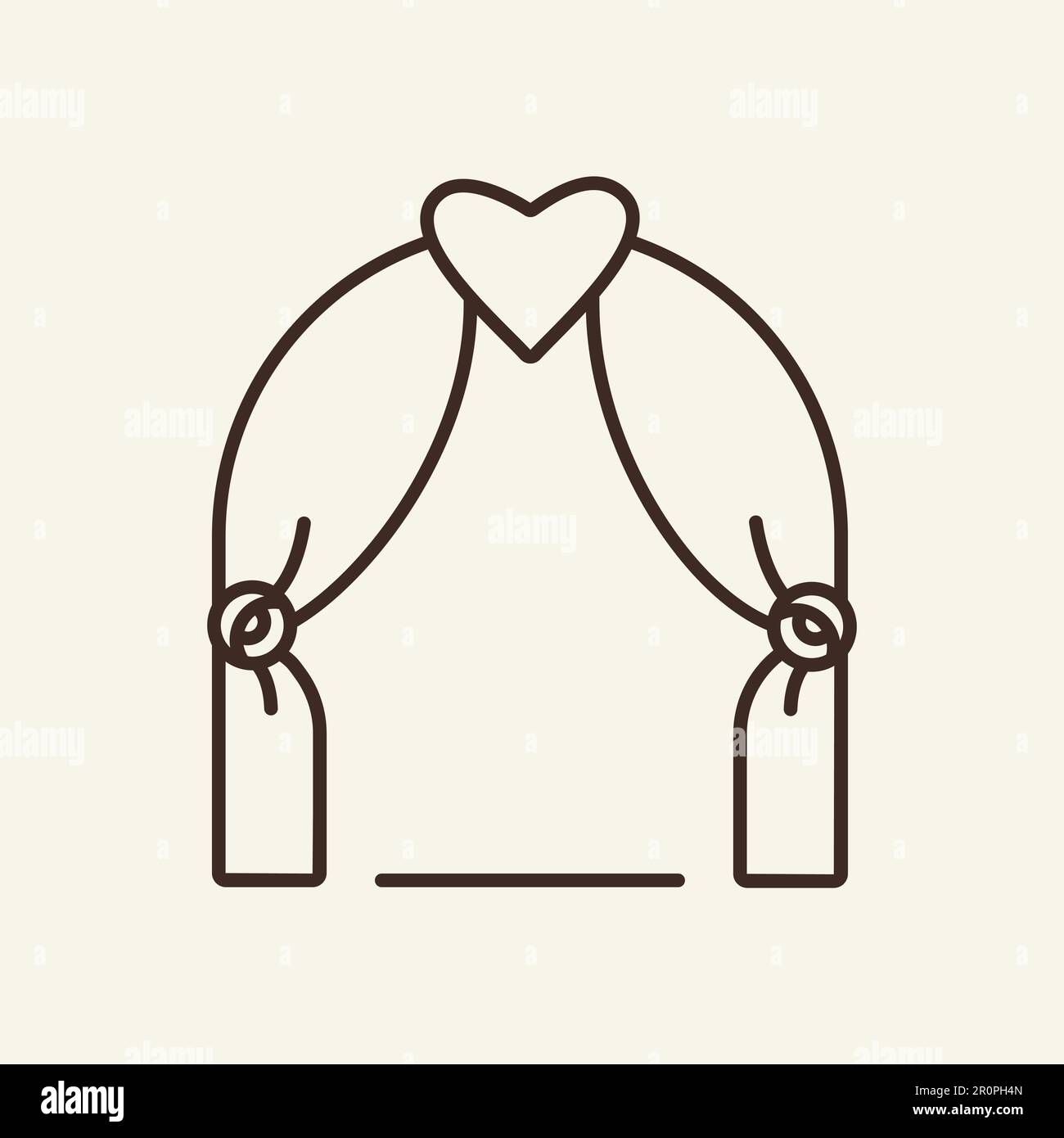 Wedding arch line icon Stock Vector Image & Art - Alamy