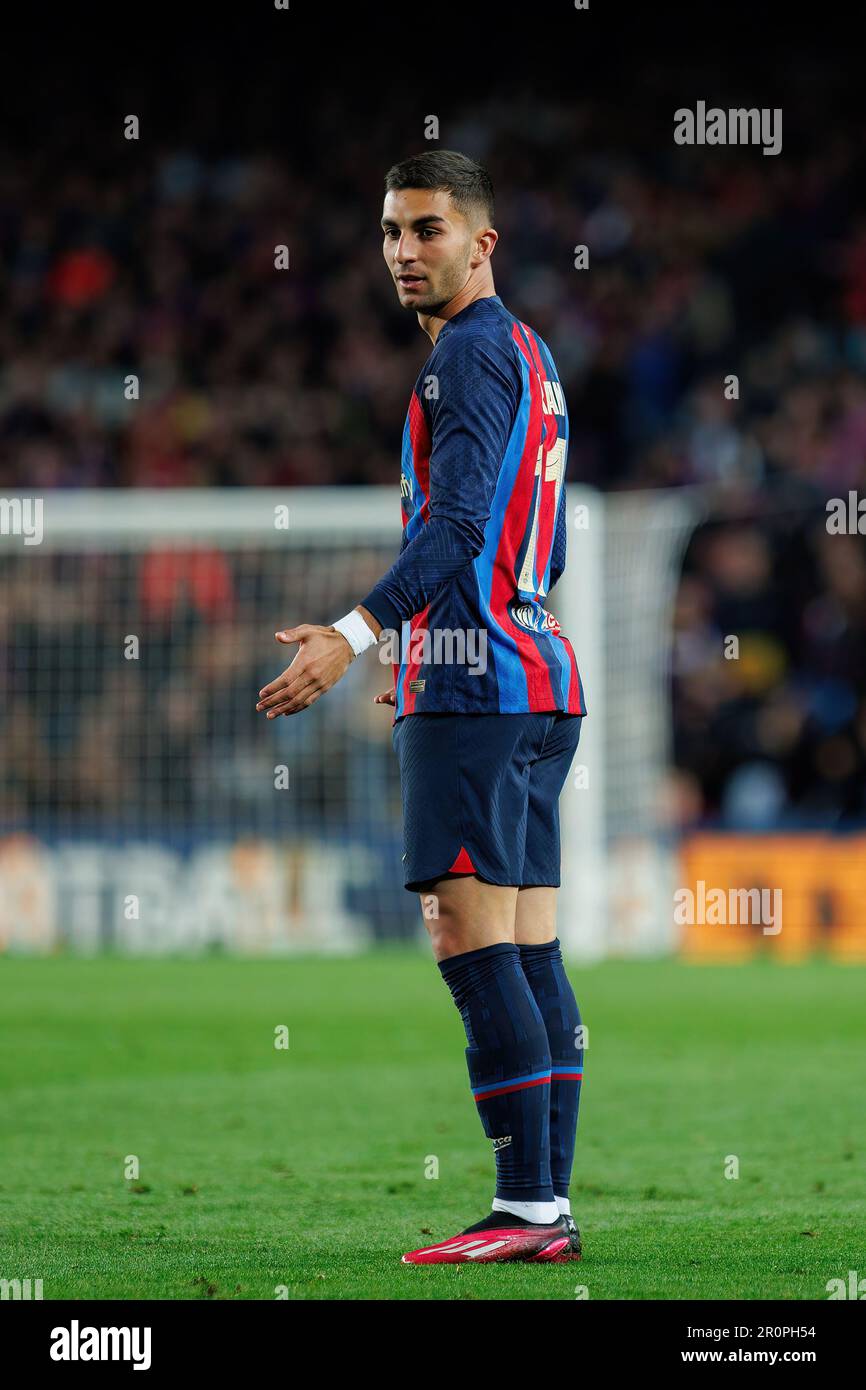 BARCELONA - APR 5: Ferran Torres in action during the Copa del Rey ...