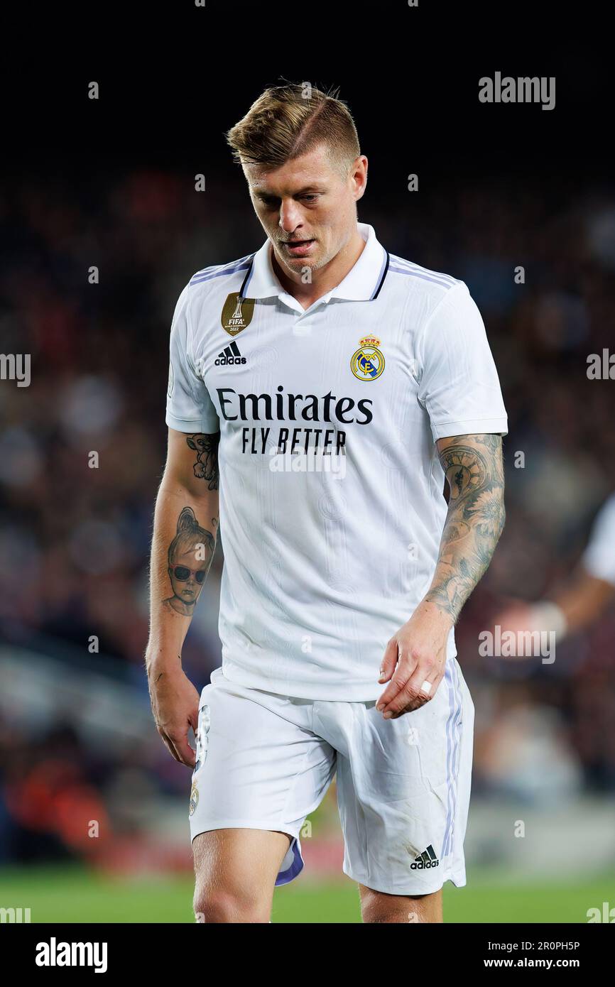 BARCELONA - APR 5: Kroos in action during the Copa del Rey match ...