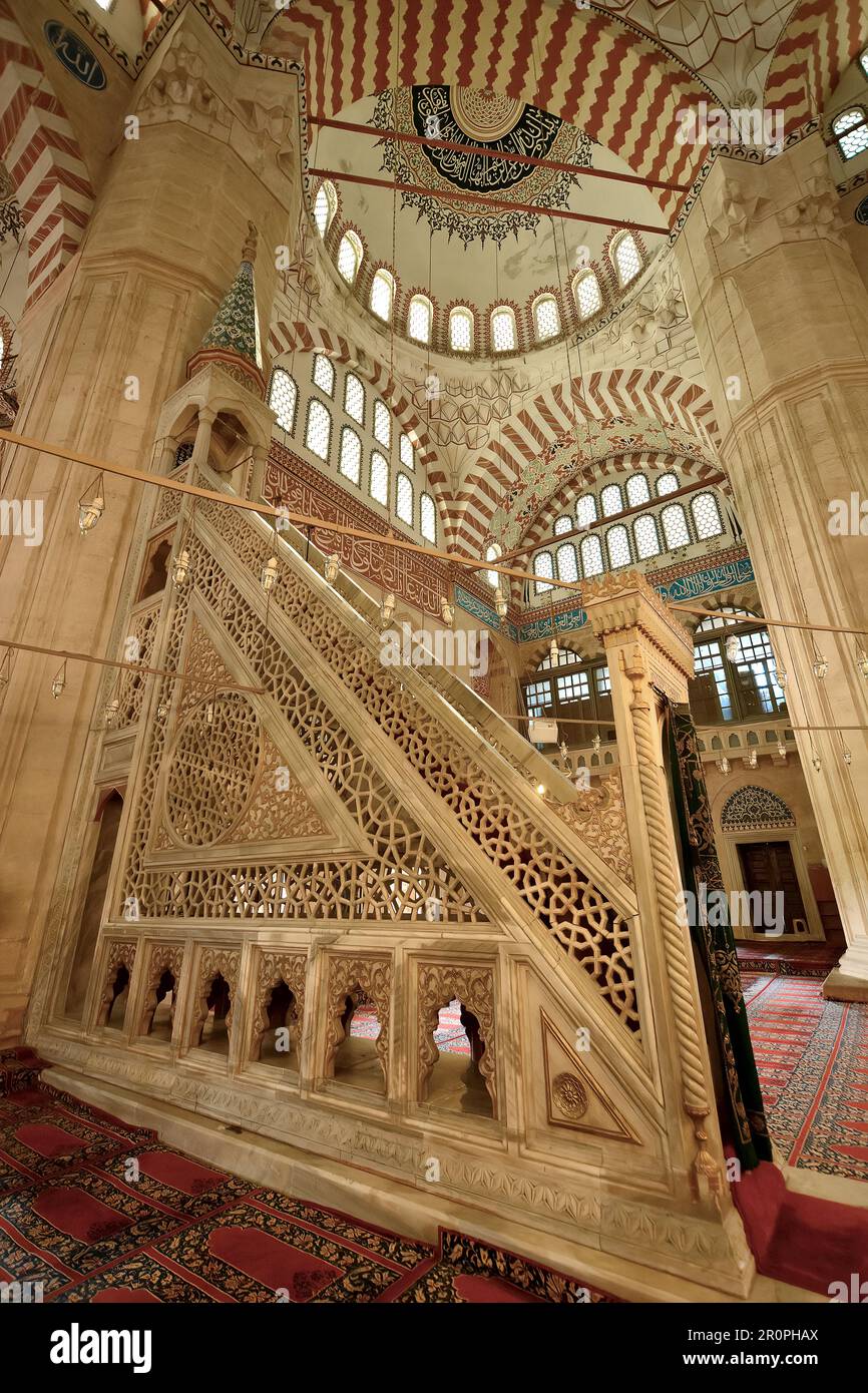 Selimiye Mosque, Selimiye Camii, Ottoman imperial mosque, Edirne ...