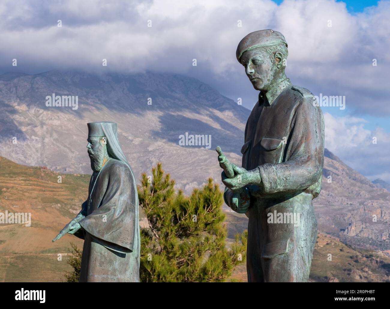 Memorial to Cretan resistance against the Nazis in the Second World War ...