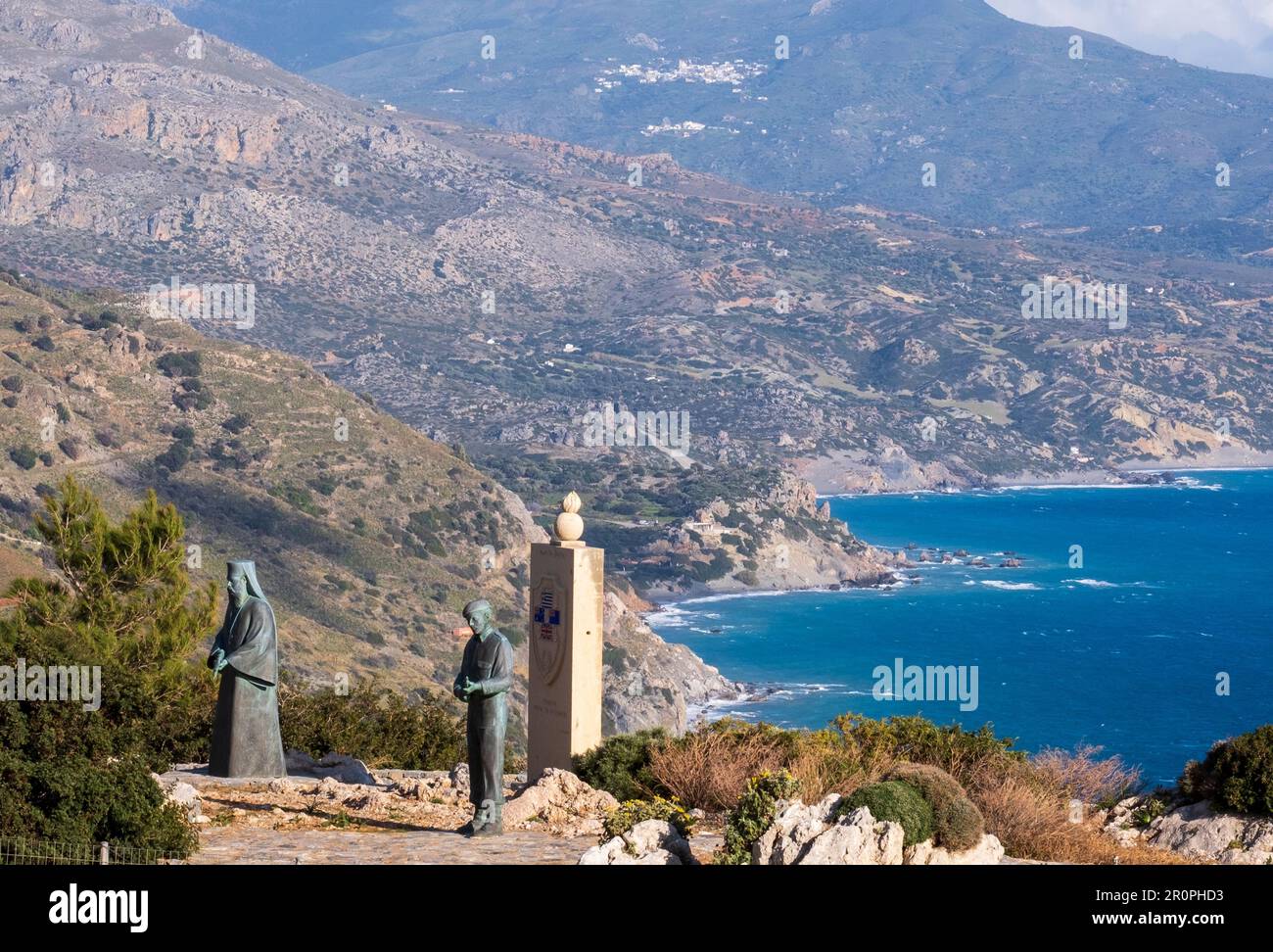 Memorial to Cretan resistance against the Nazis in the Second World War ...