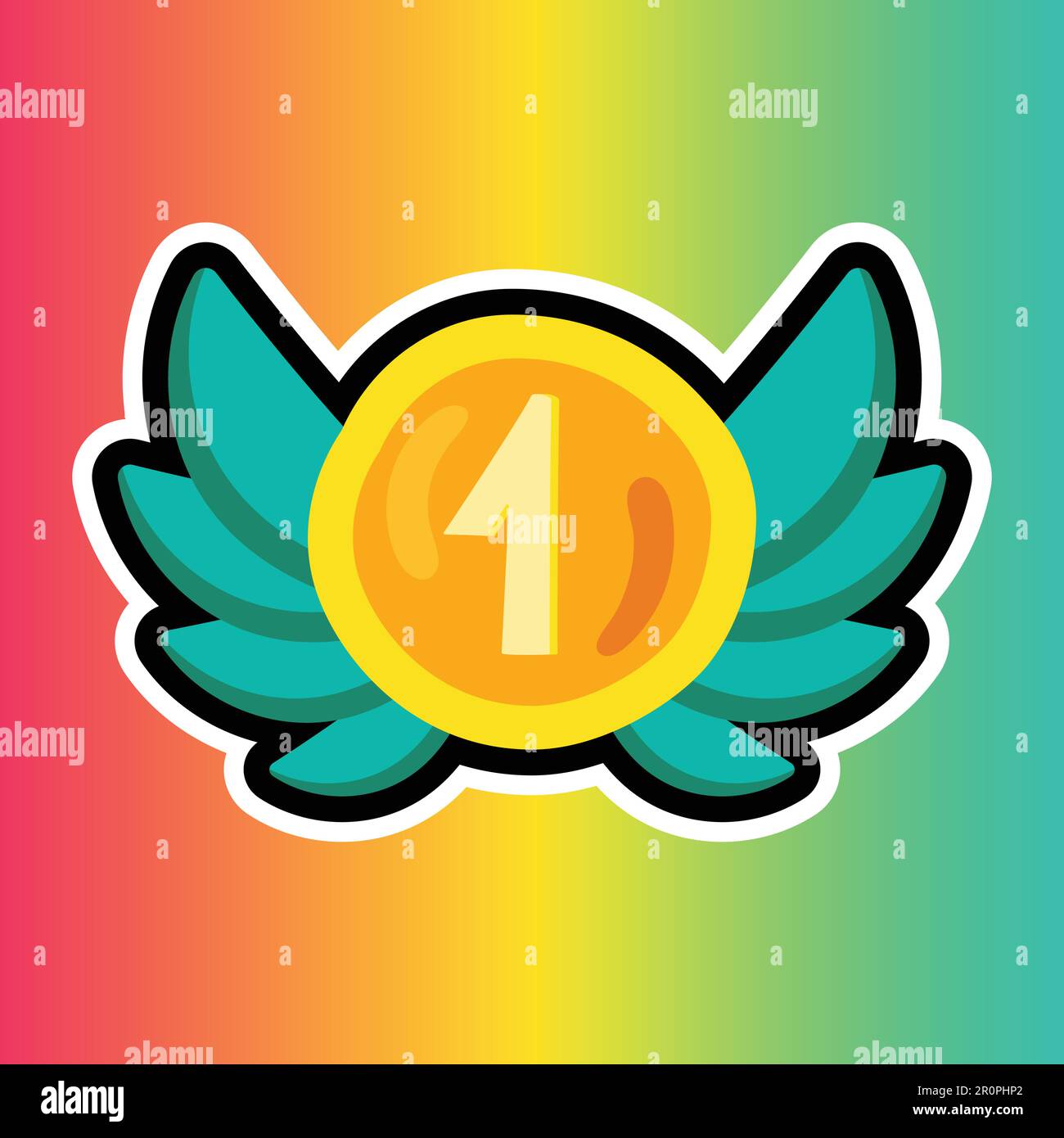 Award and winner symbol in sport, show business and life. Vector Stock ...