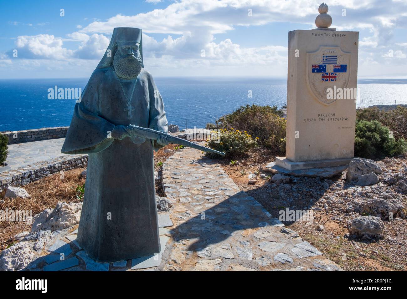Memorial to Cretan resistance against the Nazis in the Second World War ...