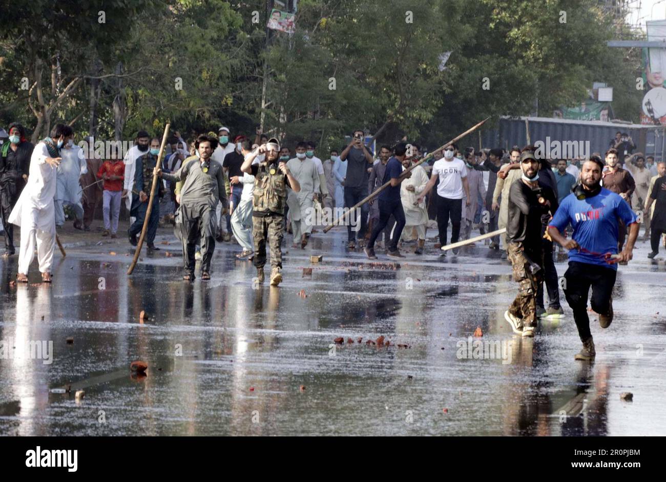 Police officials restore baton charge, fired tear gas shells and used ...
